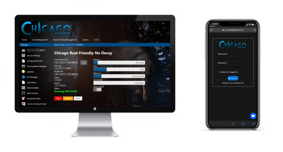ChicagoServers - Chicago Game Server Hosting - ChicagoServers