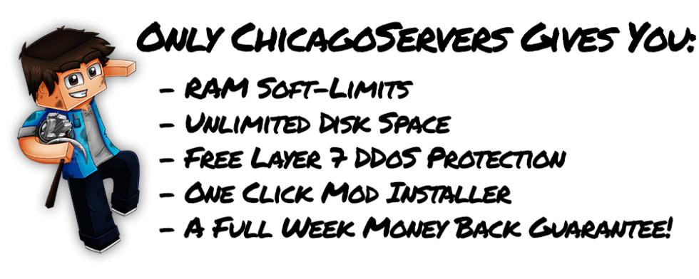 Minecraft Server Hosting - ChicagoServers